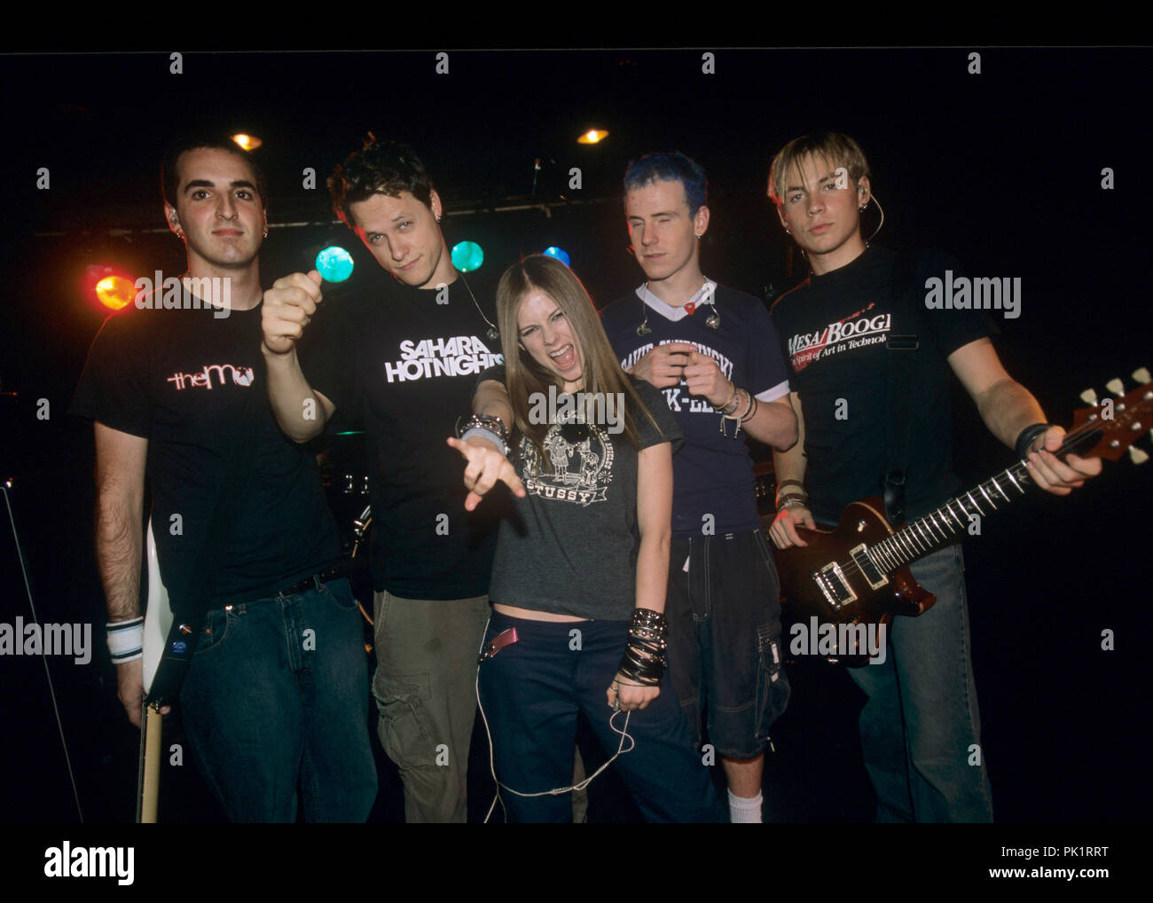 Avril lavigne and band hi-res stock photography and images - Alamy