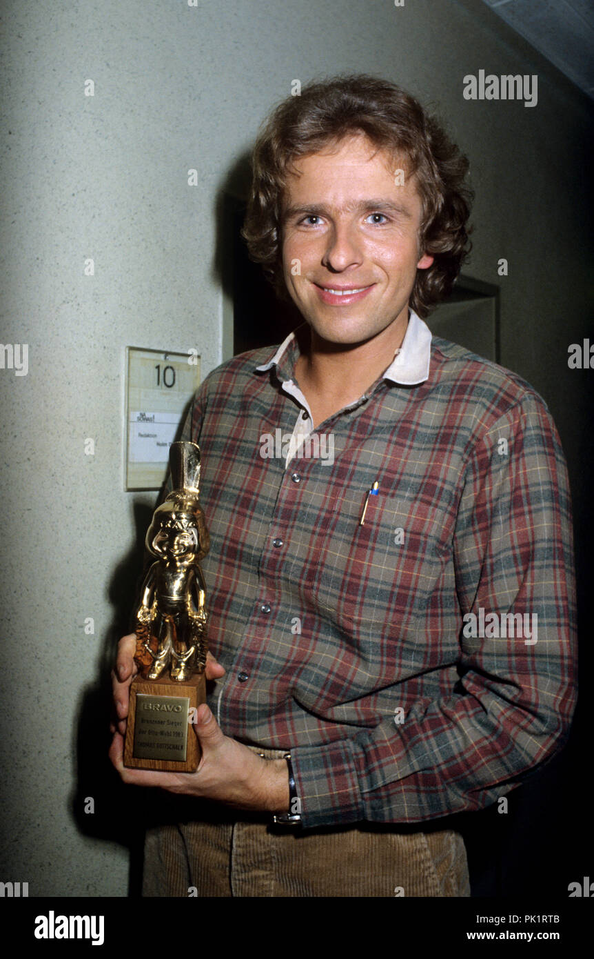 Thomas Gottschalk on 07.03.1984 in München / Munich. | usage worldwide ...
