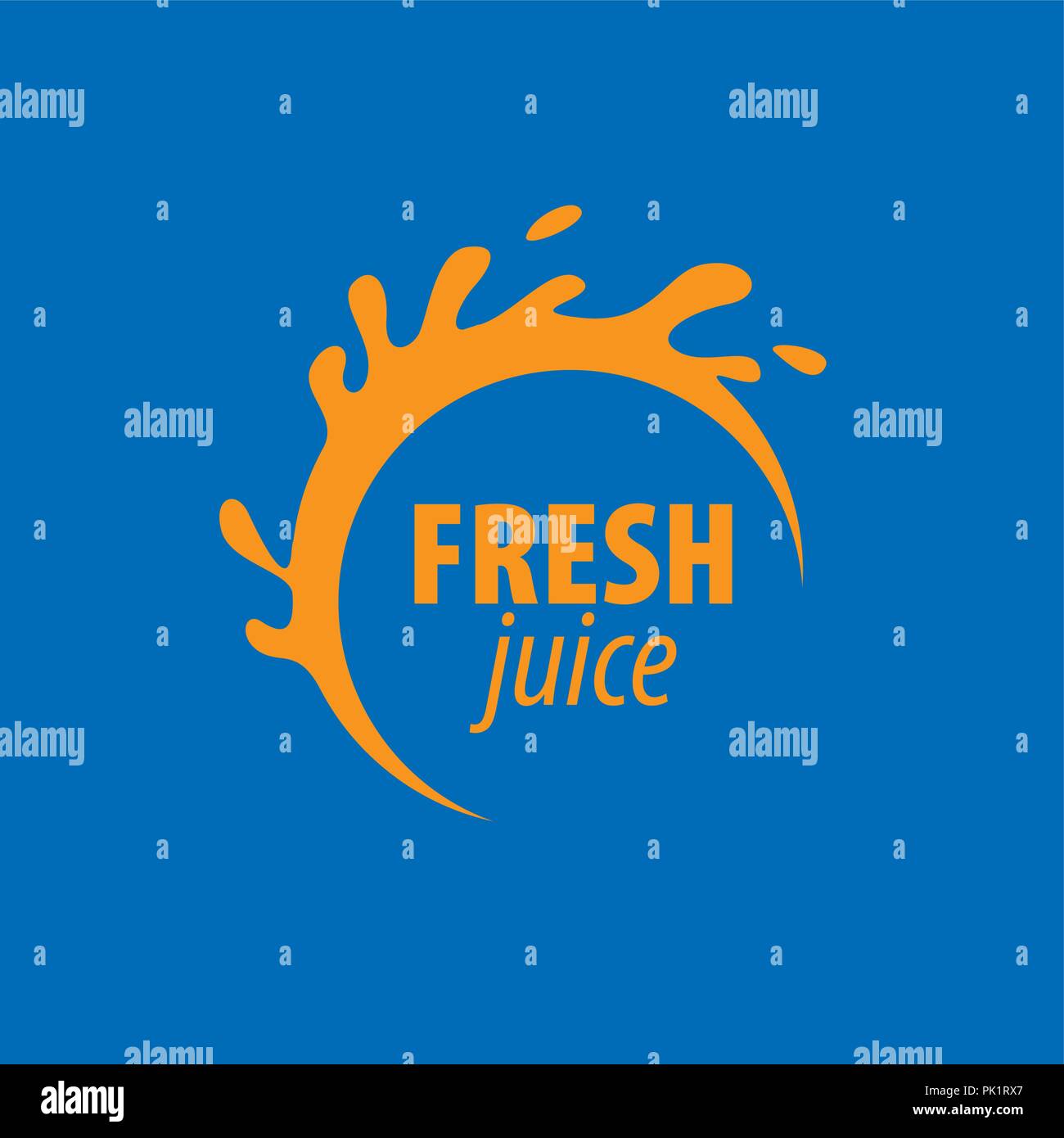 juice splash vector sign Stock Vector Image & Art - Alamy