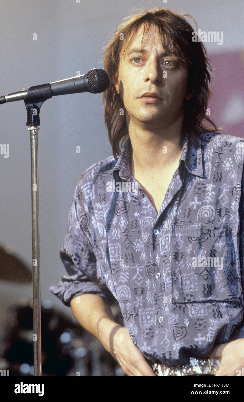 Rio Reiser on 15.10.1986 in München / Munich. | usage worldwide Stock Photo - Alamy