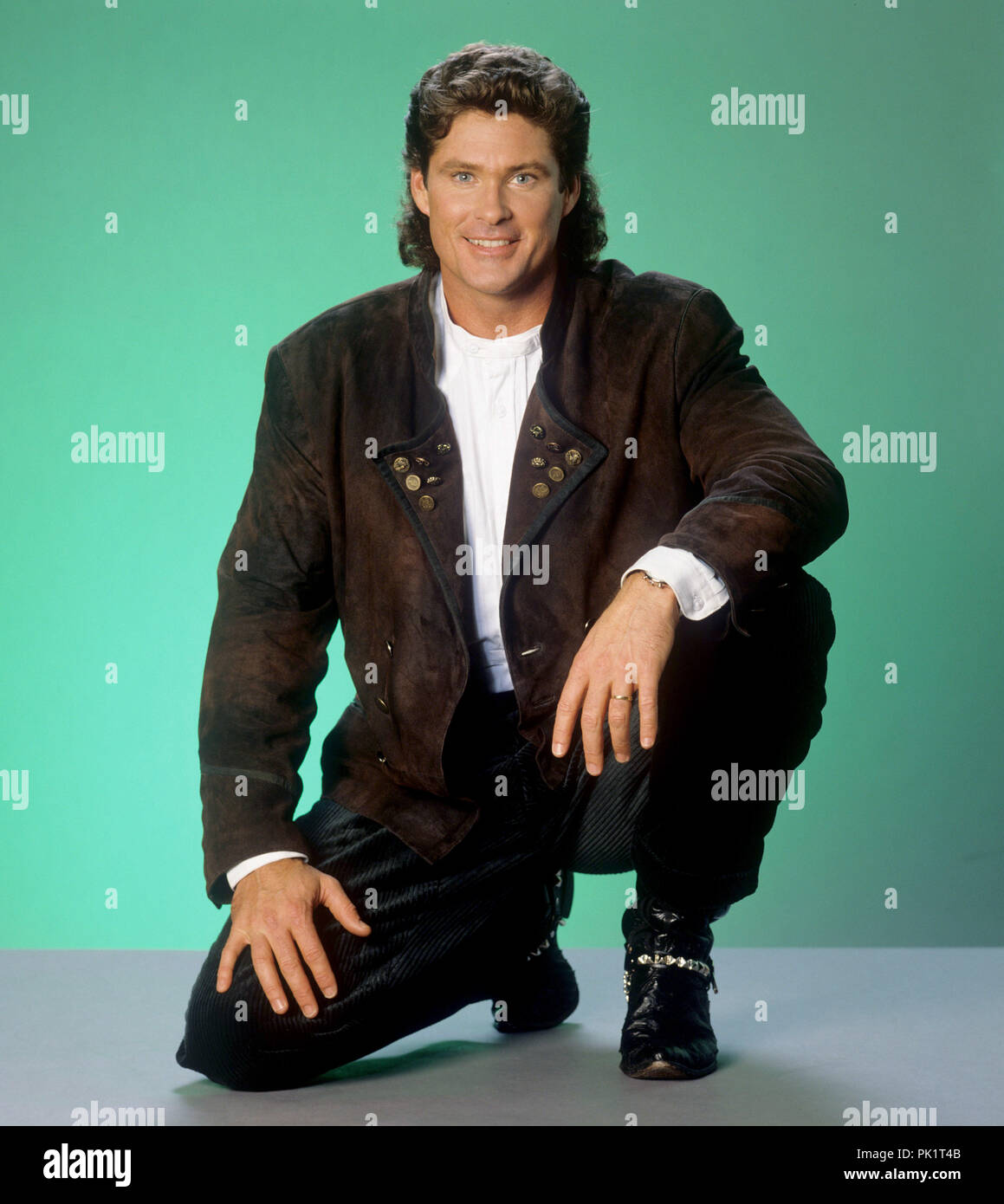 David Hasselhoff on 30.10.1990 in München / Munich. | usage worldwide ...