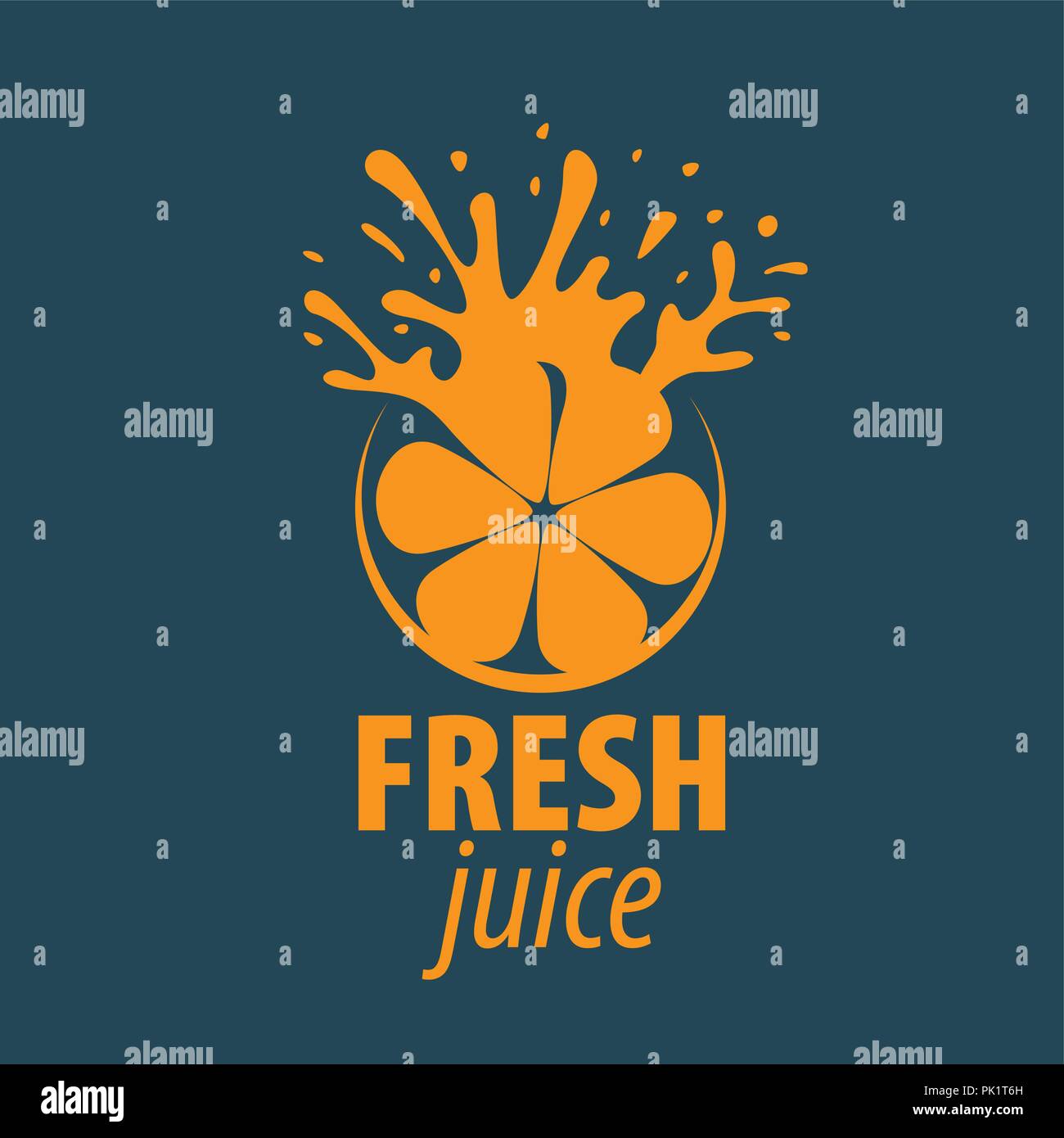 juice splash vector sign Stock Vector Image & Art - Alamy