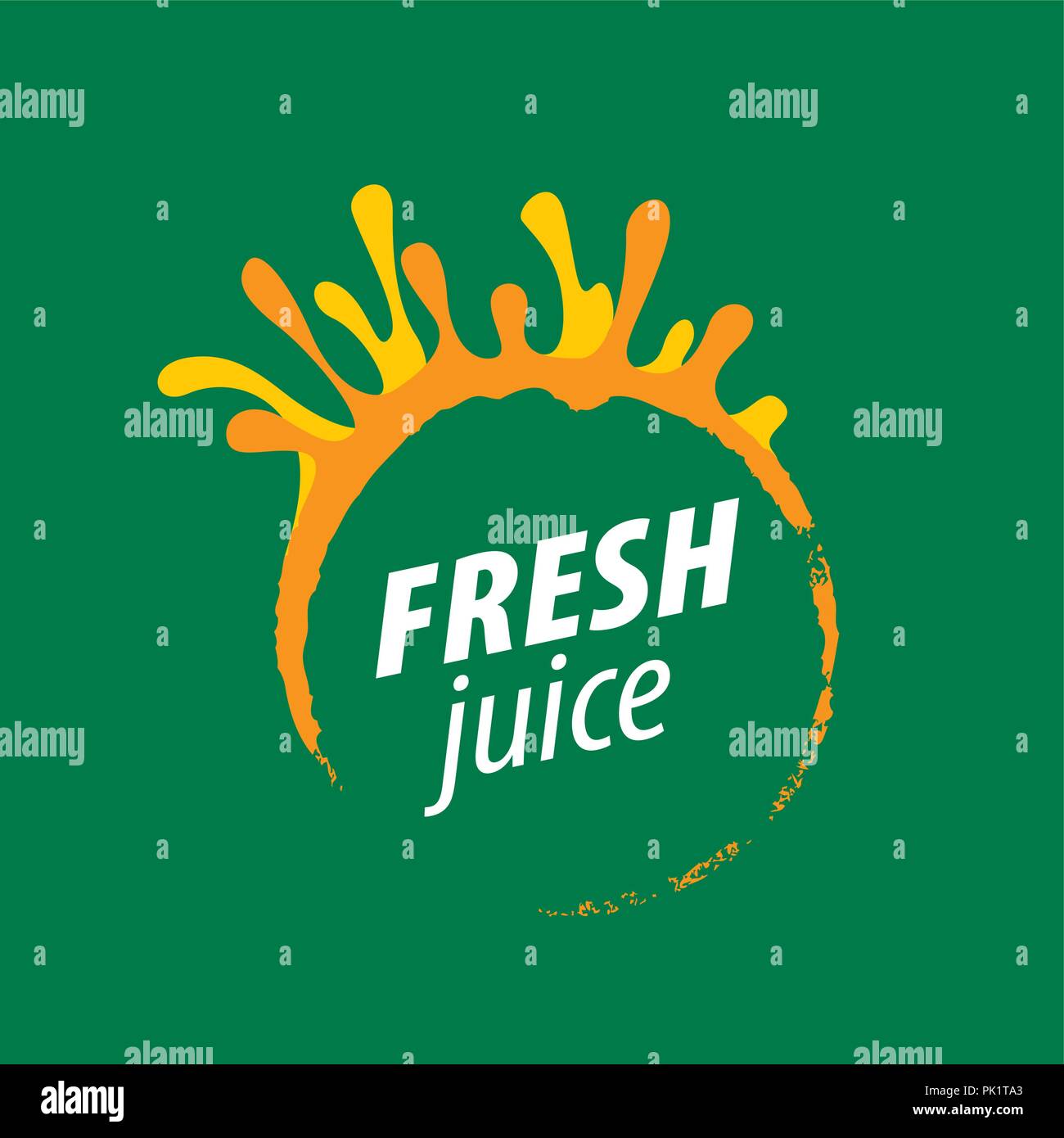 juice splash vector sign Stock Vector Image & Art - Alamy