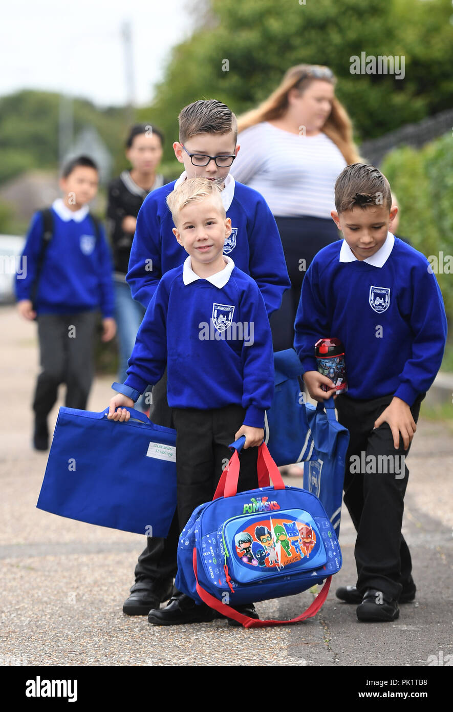 Four year old alexander pickering centre hi-res stock photography and ...