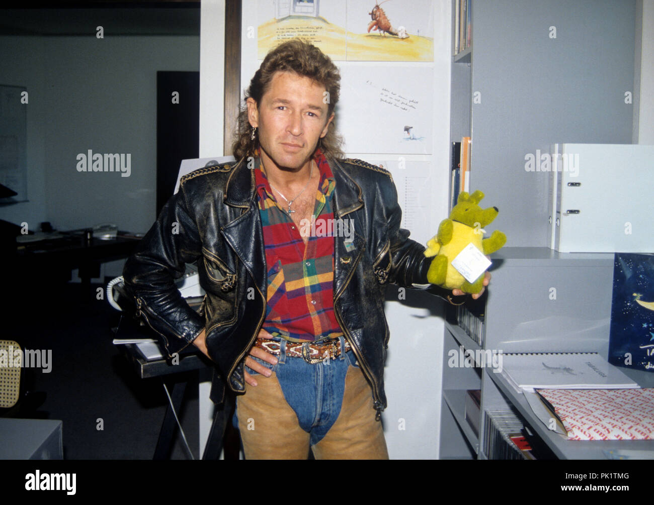 Peter Maffay on 26.07.1993 in Tutzing. | usage worldwide Stock Photo ...