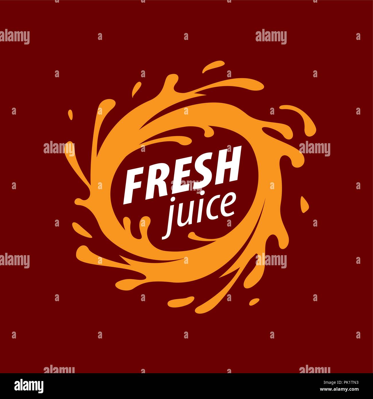 juice splash vector sign Stock Vector Image & Art - Alamy