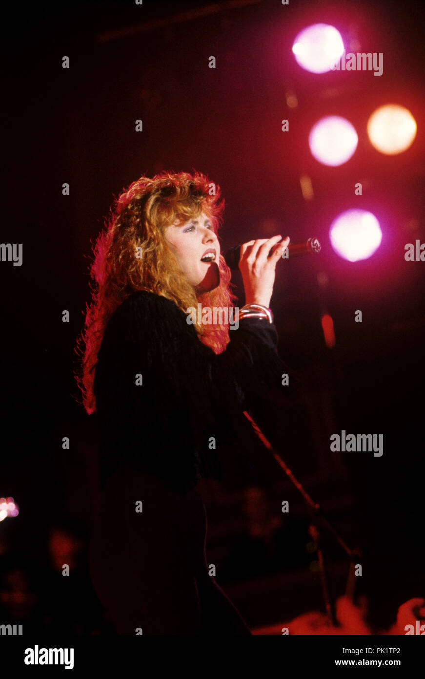 Carol Decker (T'Pau) on 10.03.1988 in München / Munich. | usage ...