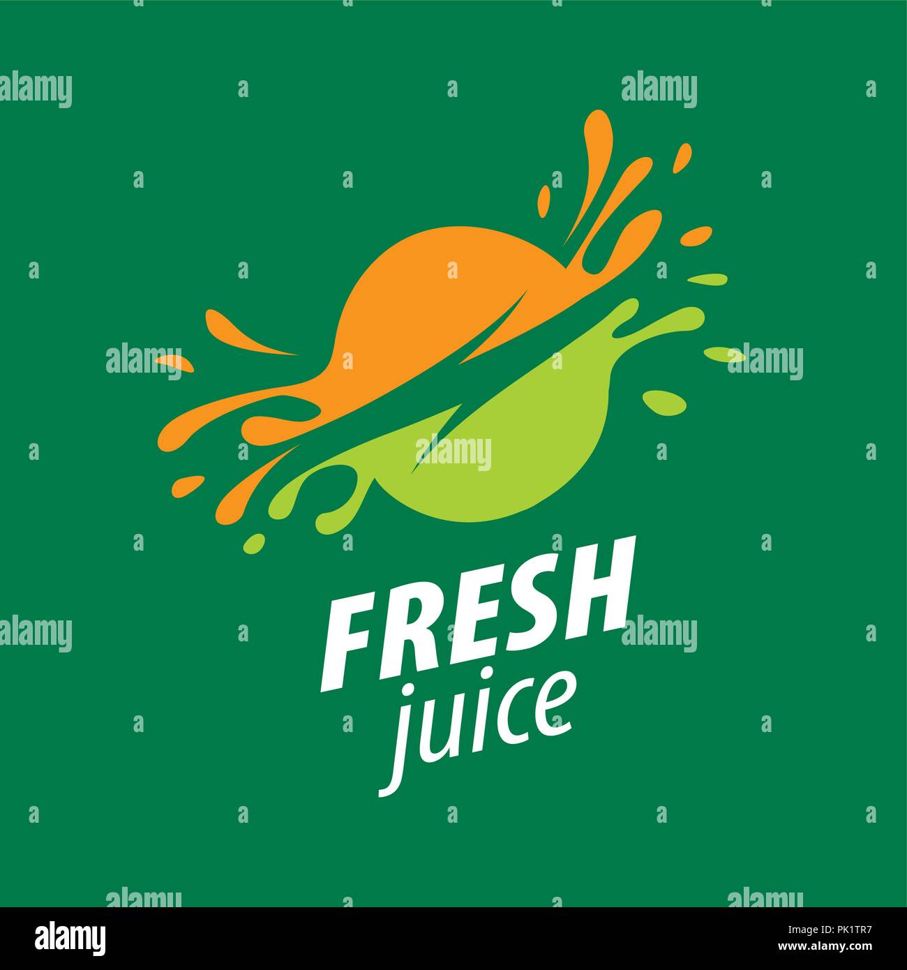 juice splash vector sign Stock Vector Image & Art - Alamy