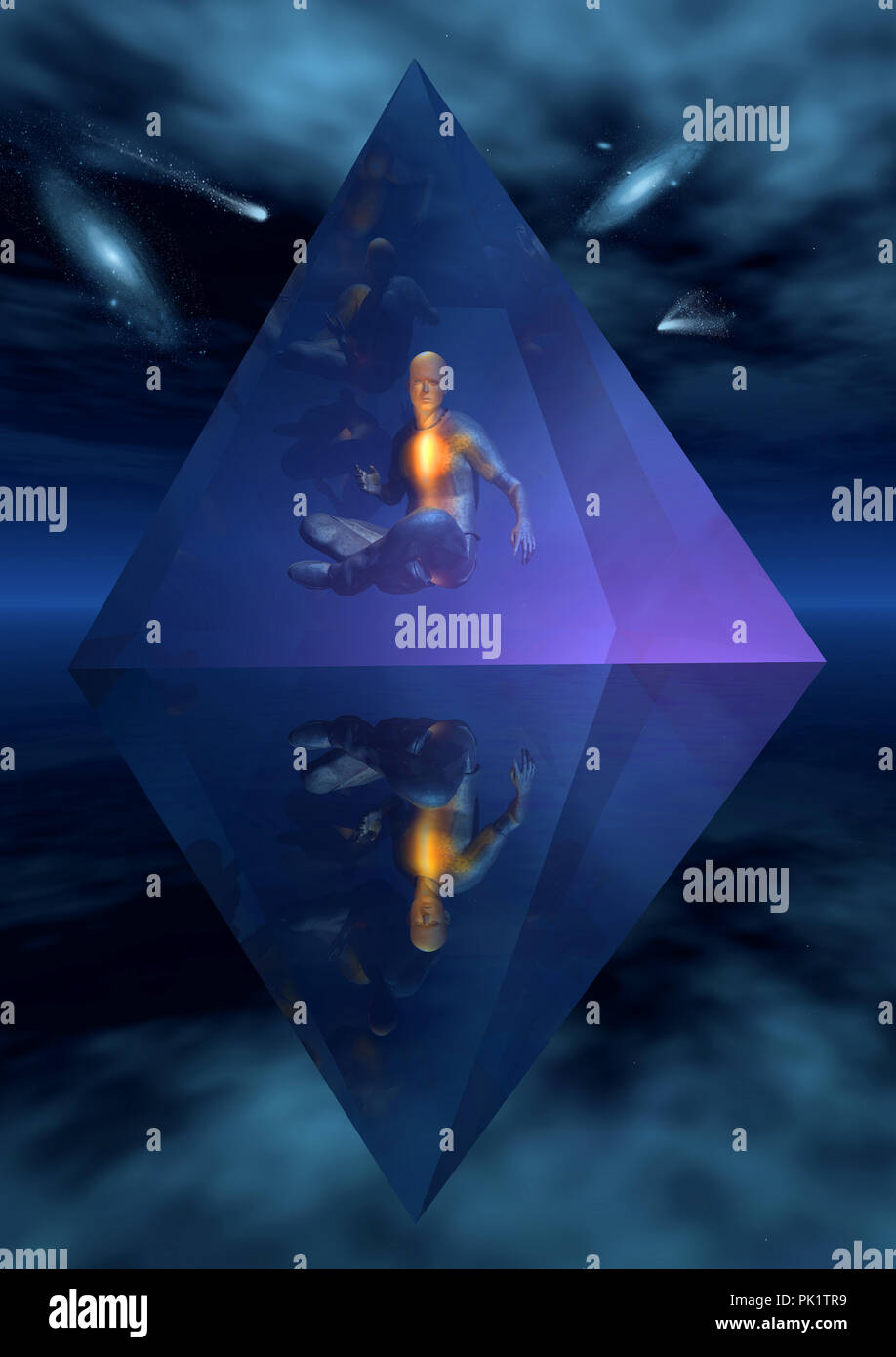 Power of the pyramid hi-res stock photography and images - Alamy