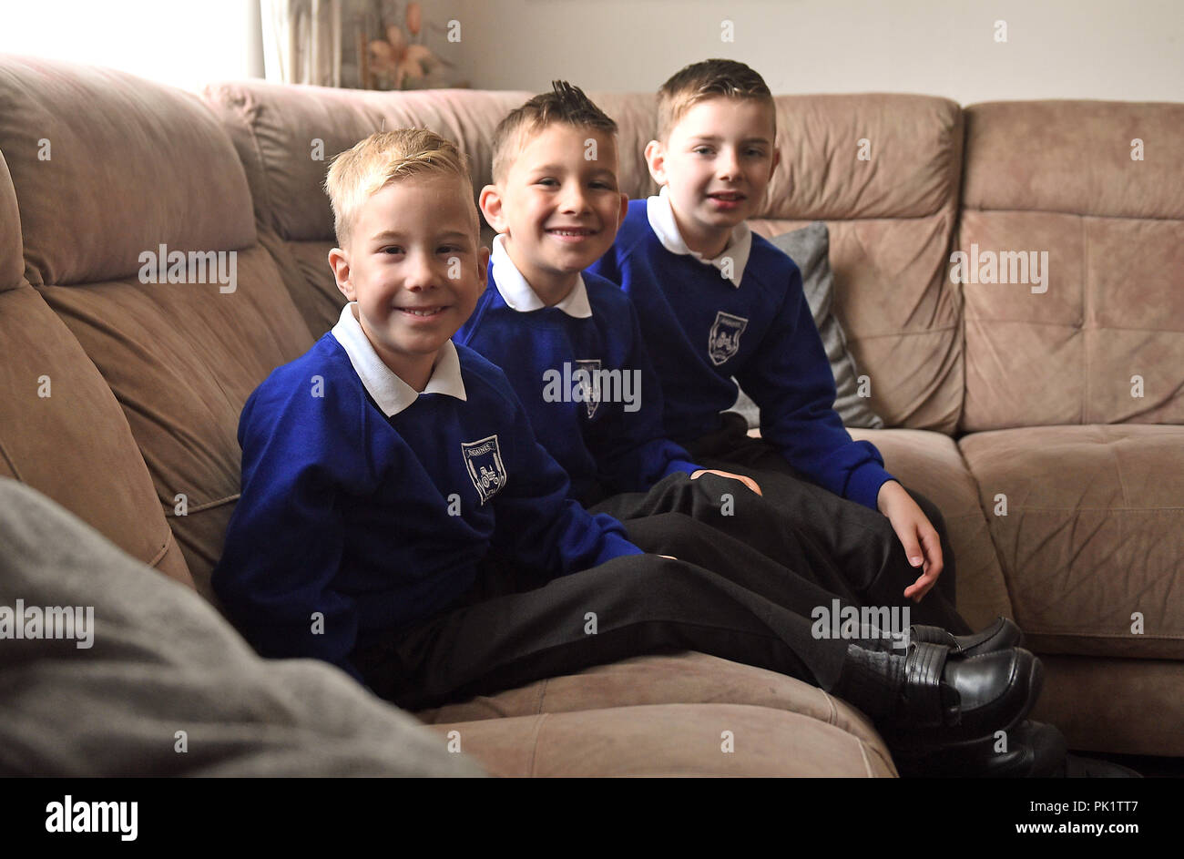 Four year old Alexander Pickering (left), known as Xander, who has had ...