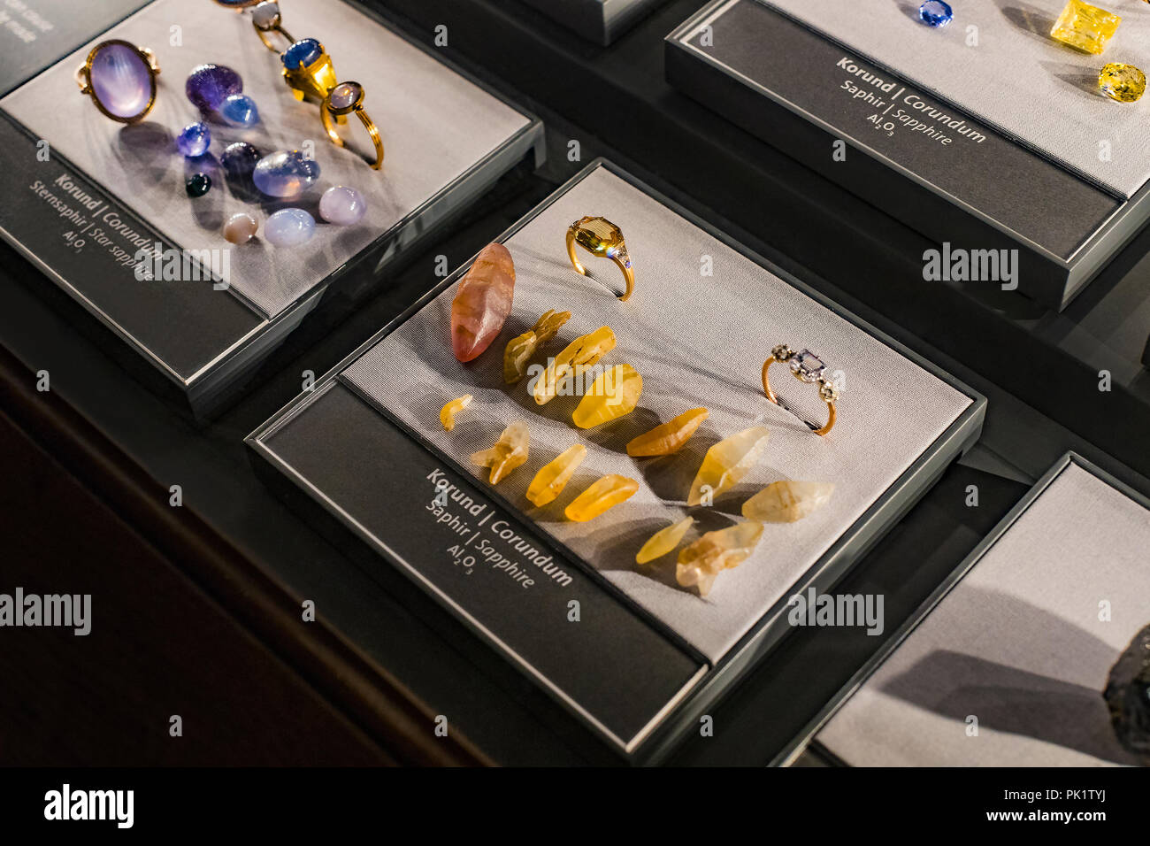 3 SEPTEMBER 2018, VIENNA, AUSTRIA: Exposition of precious and ...