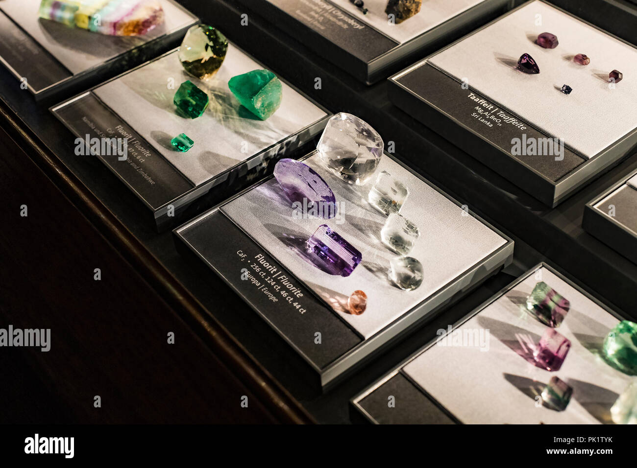 3 SEPTEMBER 2018, VIENNA, AUSTRIA: Exposition of precious and ...