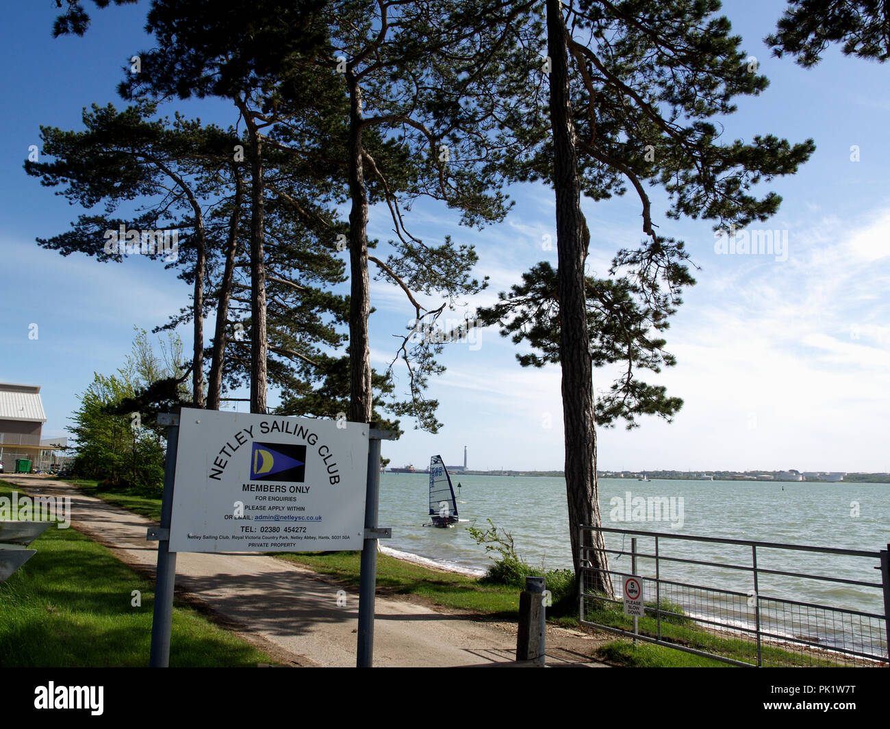 Netley Sailing Club at Royal Victoria Country Park, Netley Abbey ...