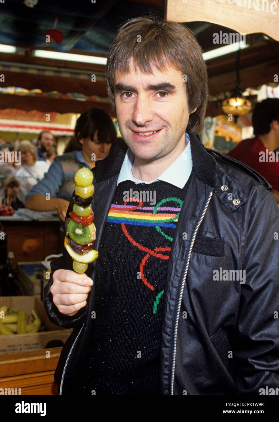 Chris de Burgh in October 1982 in München / Munich. | usage worldwide ...
