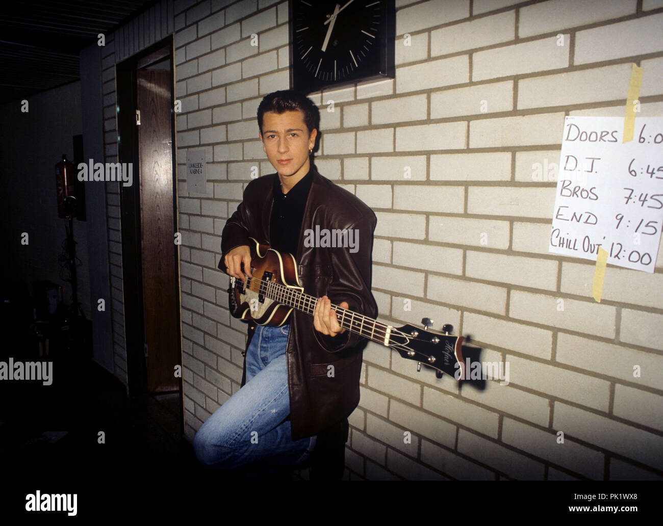 Bros (Craig Logan) on 02.12.1988 in München / Munich. | usage worldwide ...