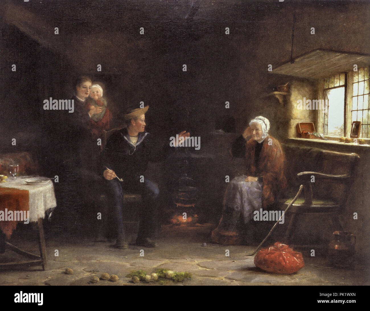 Frederick daniel hardy hi-res stock photography and images - Alamy