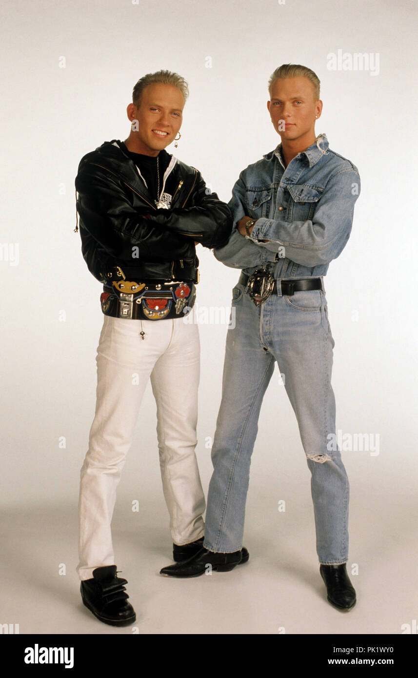 Bros on 30.11.1989 in München / Munich. | usage worldwide Stock Photo ...