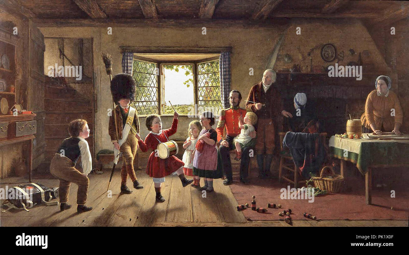 Hardy Frederick Daniel - the Volunteers Stock Photo - Alamy