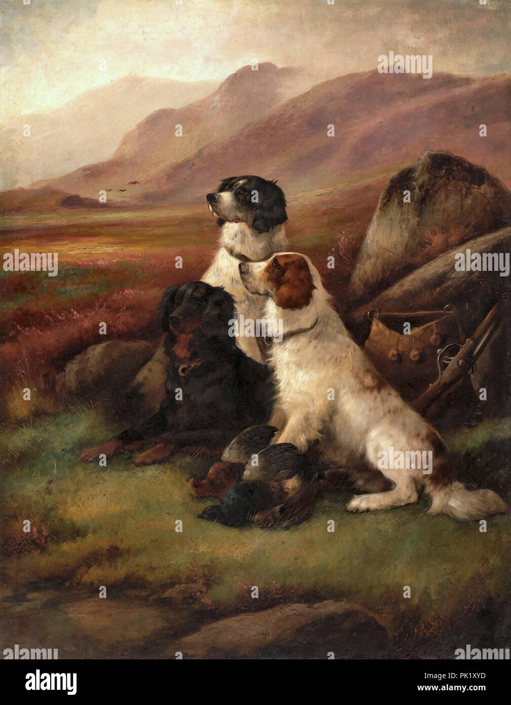 19 century painting sporting hi-res stock photography and images - Alamy