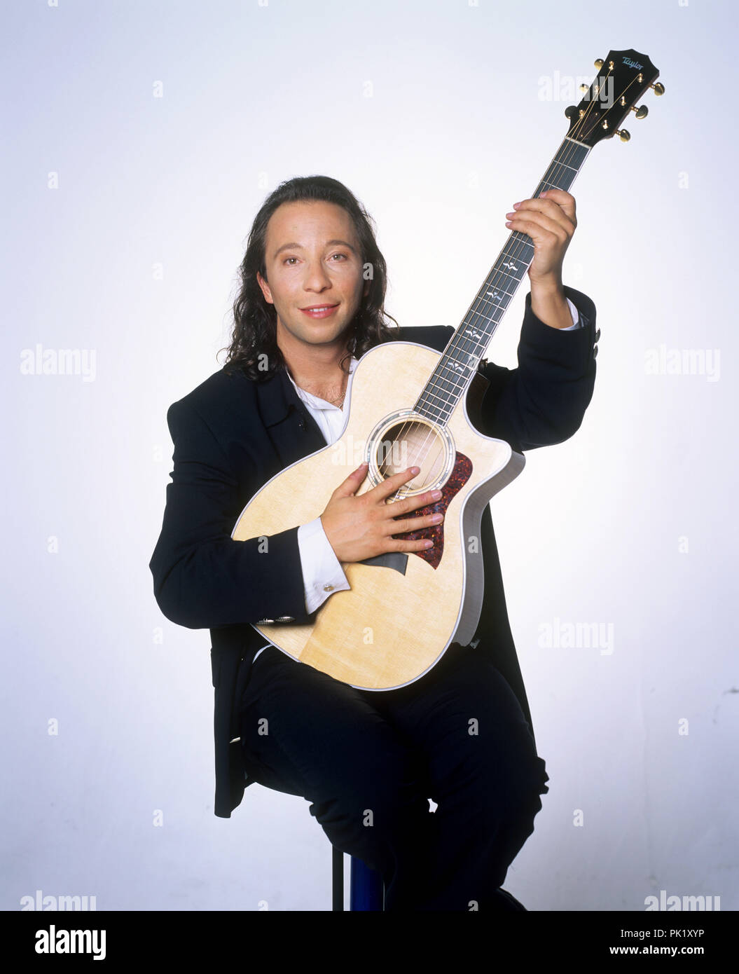DJ BoBo on 12.12.1995 in Stuttgart. | usage worldwide Stock Photo - Alamy
