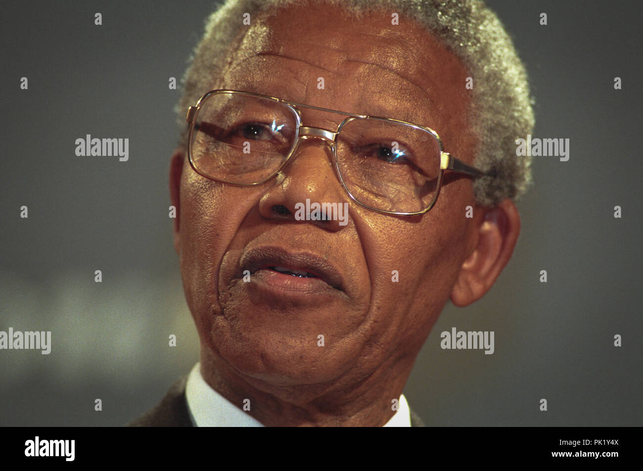 Nelson Mandela, receives Freedom of the City, in Glasgow, Scotland, in ...