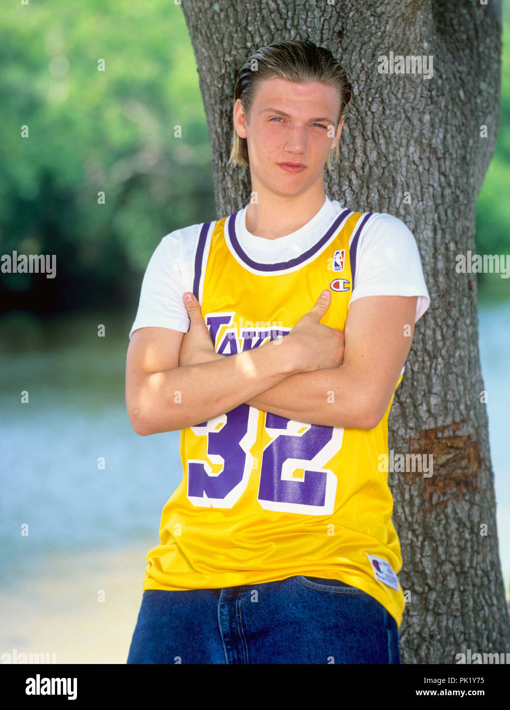 Nick Carter on 11.05.1998 in Tampa. | usage worldwide Stock Photo - Alamy