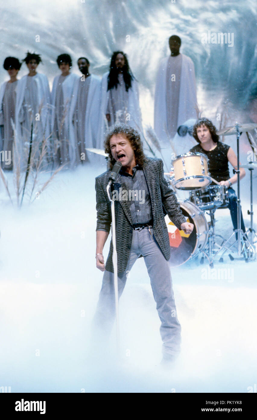 Lou Gramm (Foreigner) on 21.01.1985 in Köln / Cologne. | usage ...
