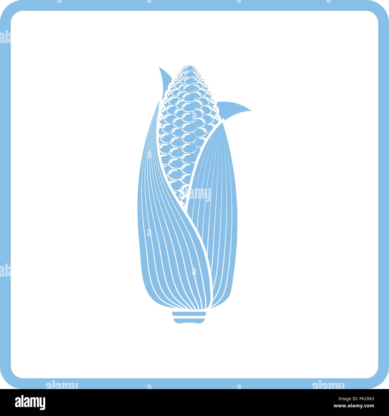 Blue maize Stock Vector Images - Alamy