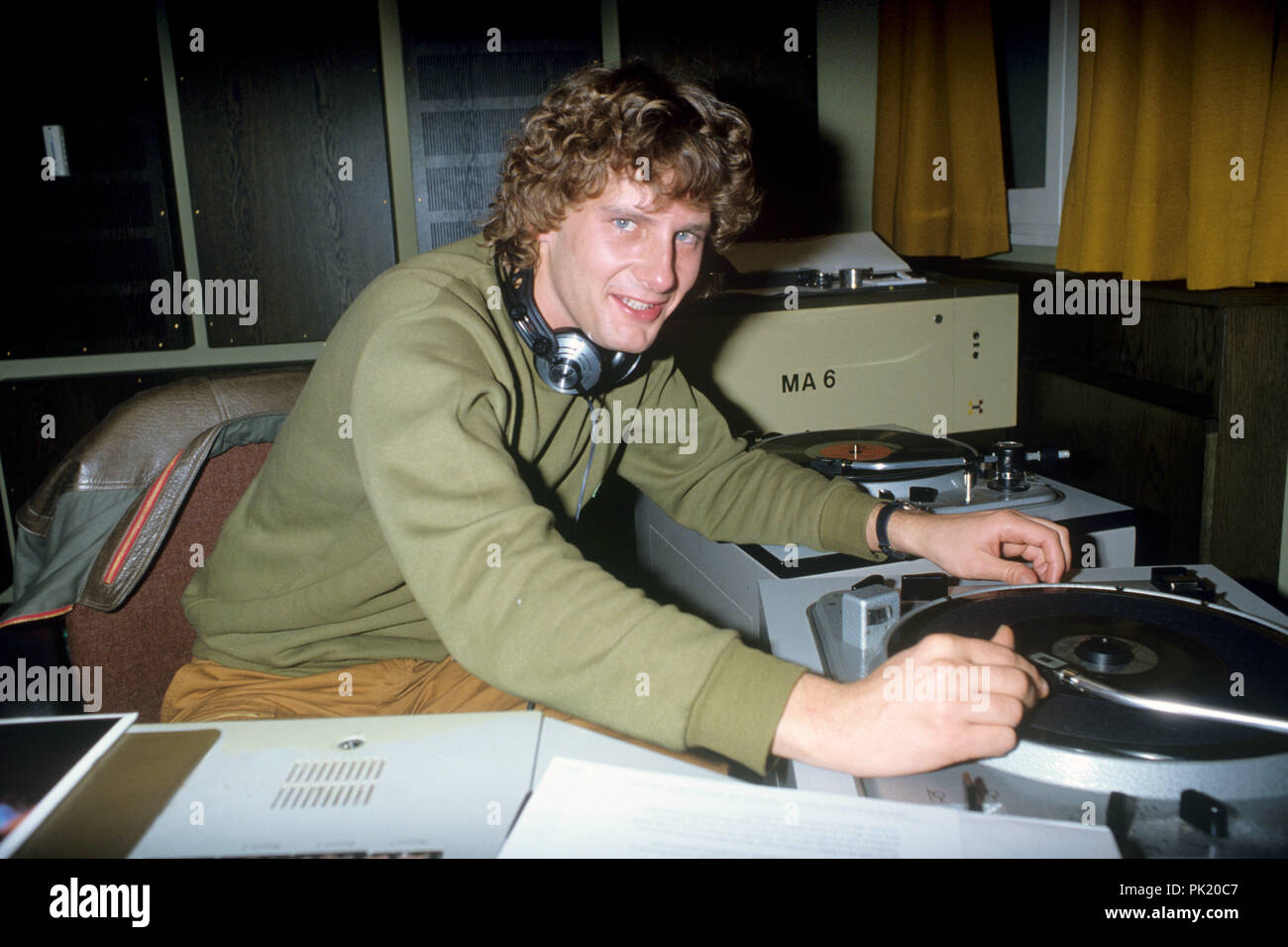 Peter Illmann in April 1983 in Munich. | usage worldwide Stock Photo ...