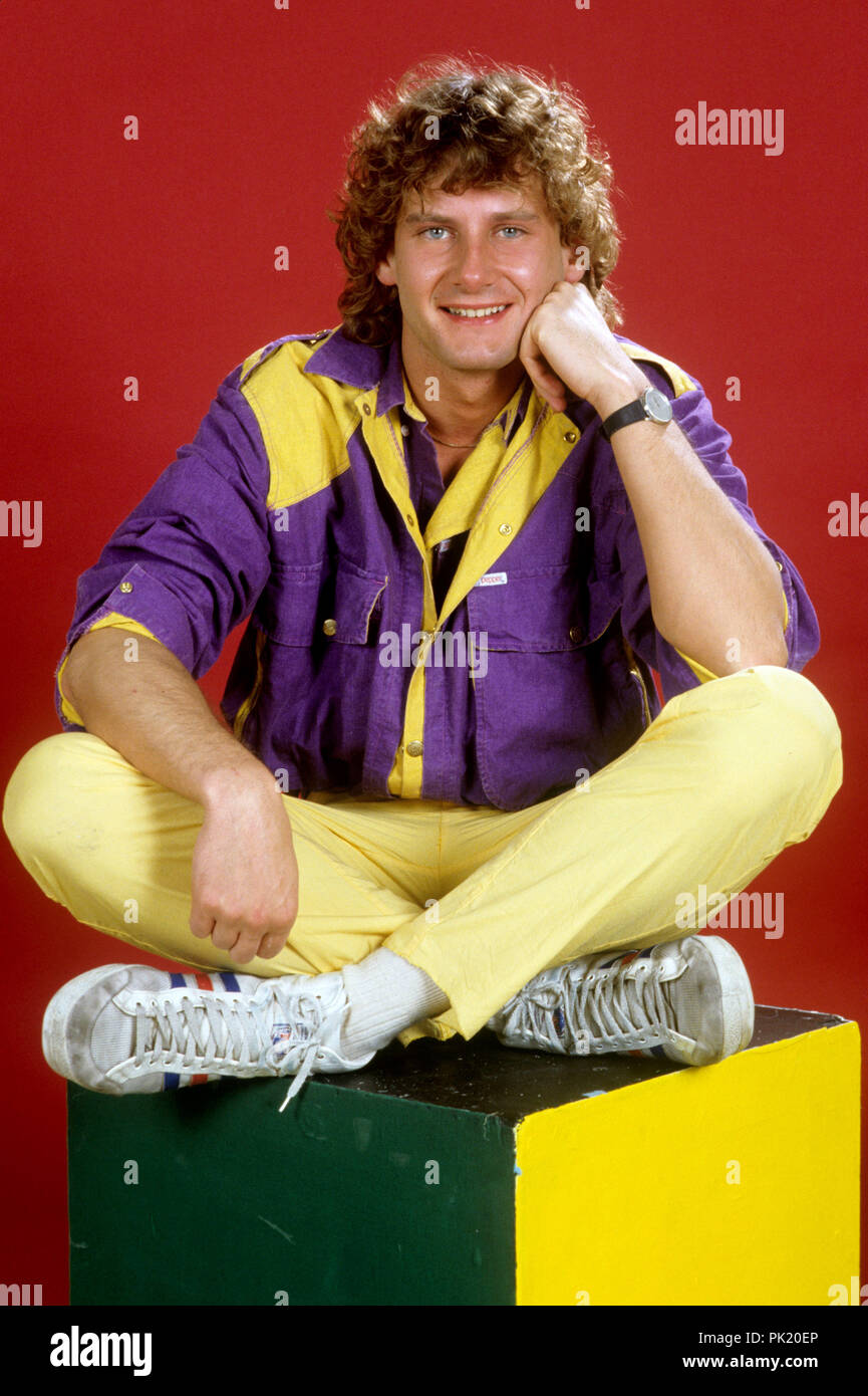 Peter Illmann in April 1983 in Munich. | usage worldwide Stock Photo ...