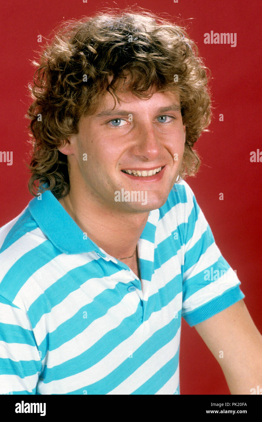 Peter Illmann in April 1983 in Munich. | usage worldwide Stock Photo ...