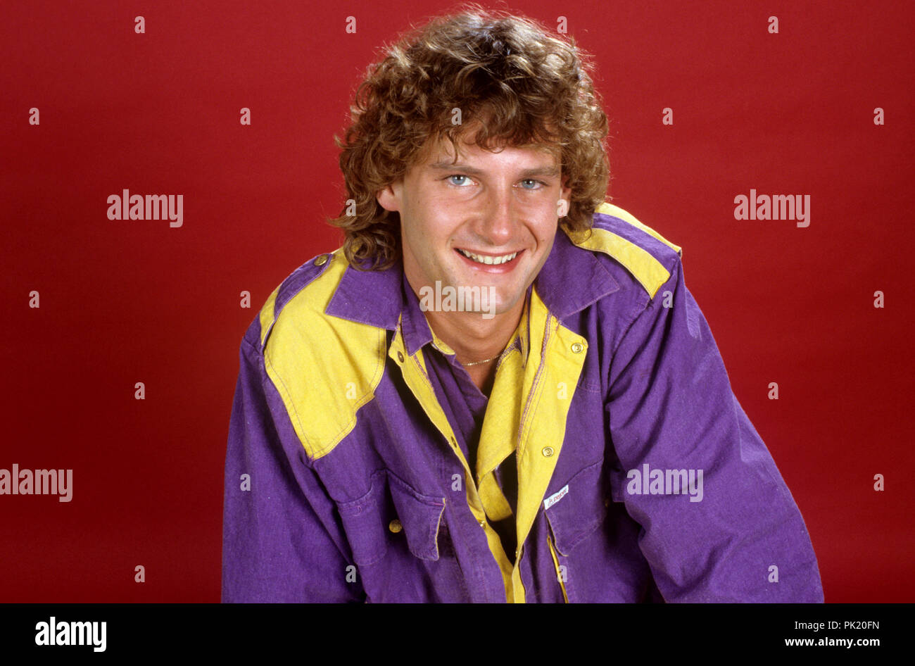 Peter Illmann in April 1983 in Munich. | usage worldwide Stock Photo ...