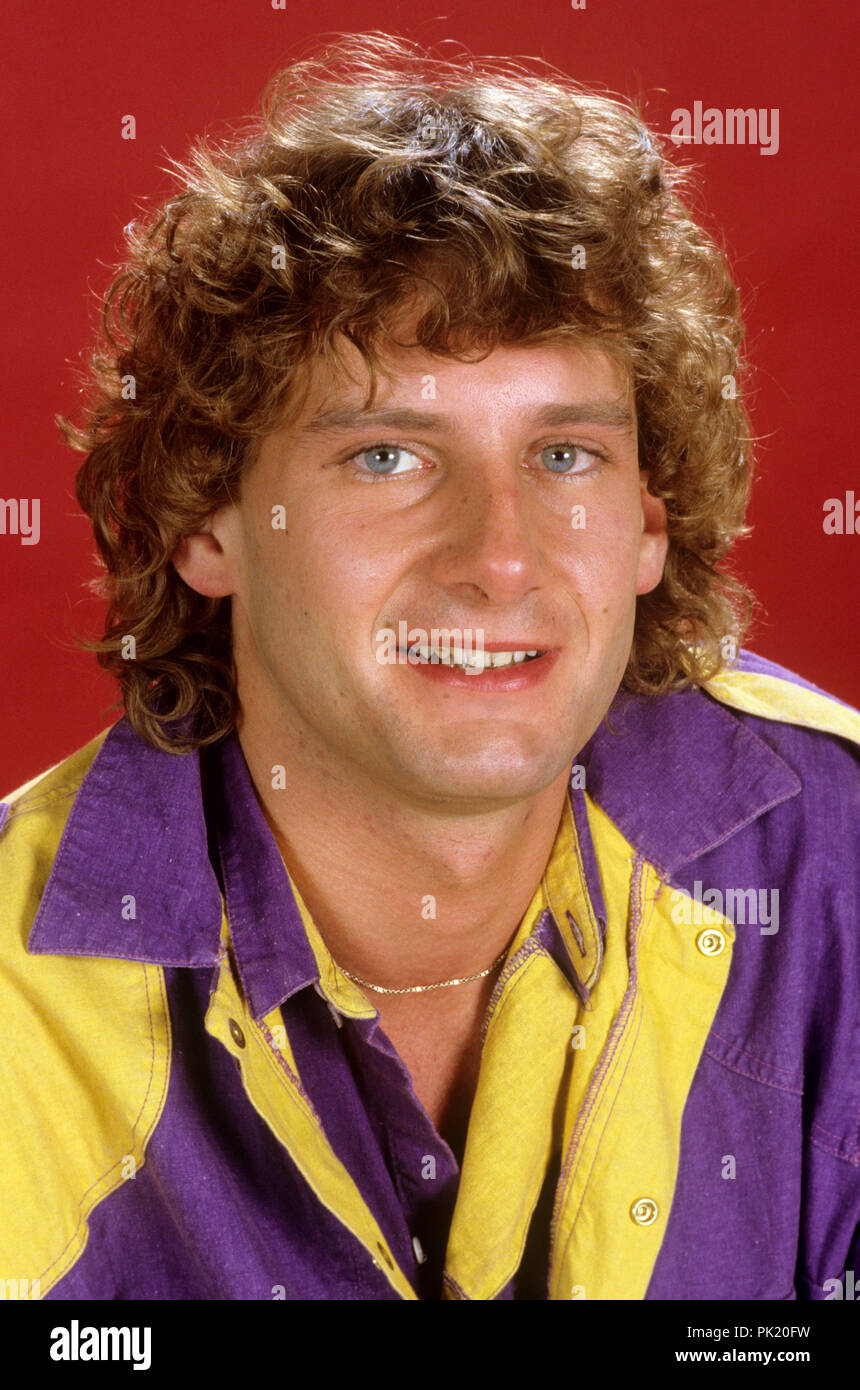Peter Illmann in April 1983 in Munich. | usage worldwide Stock Photo ...