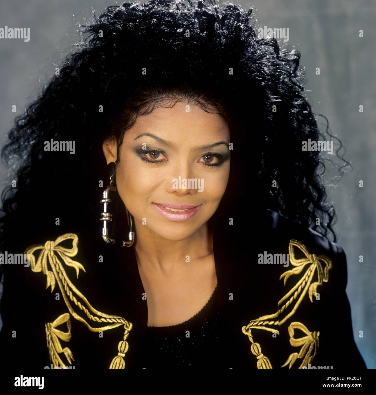 La Toya Jackson on 22.10.1987 in München / Munich. | usage worldwide ...