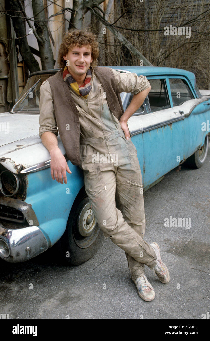 Peter Illmann in April 1983 in Munich. | usage worldwide Stock Photo ...