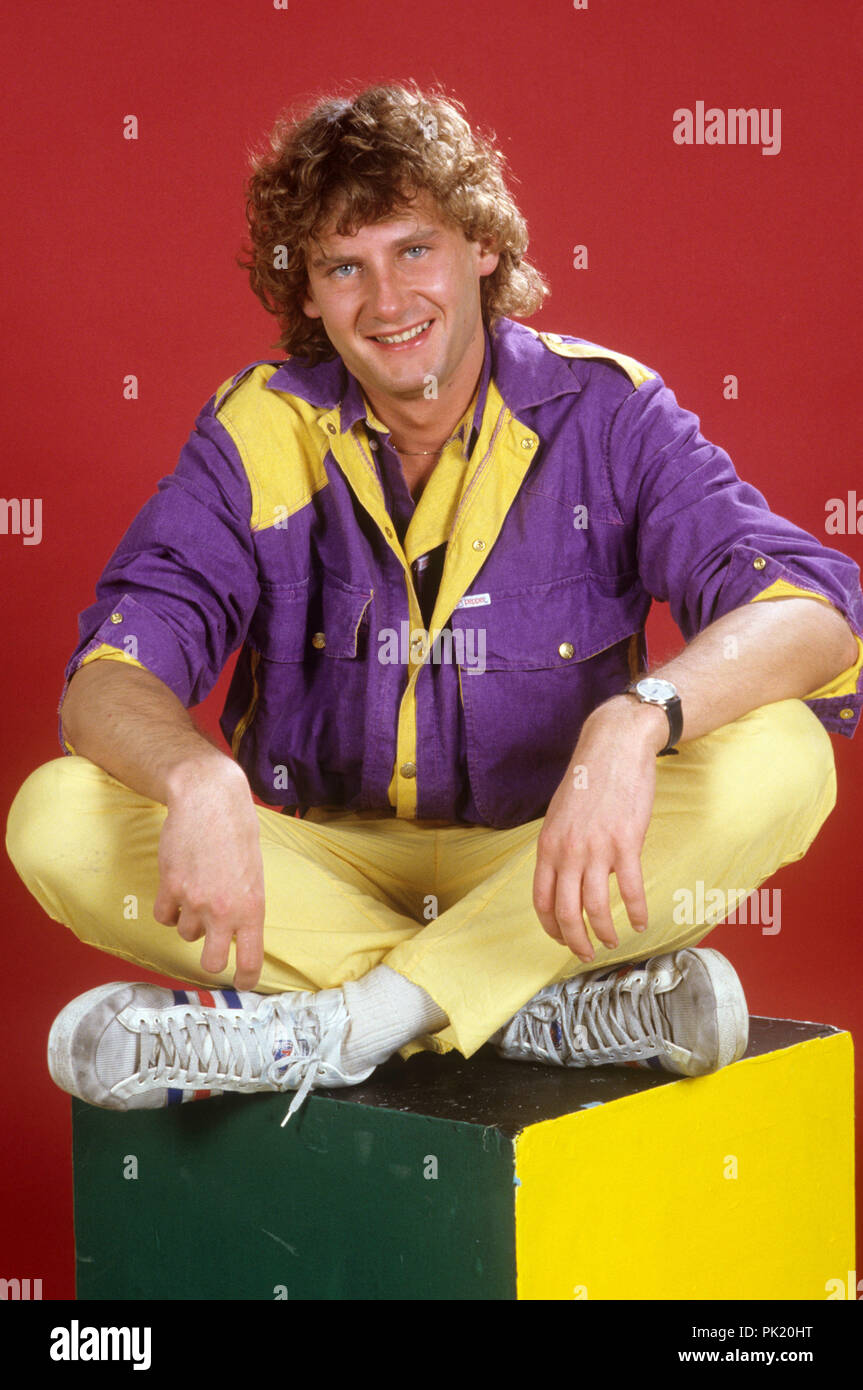 Peter Illmann in April 1983 in Munich. | usage worldwide Stock Photo ...