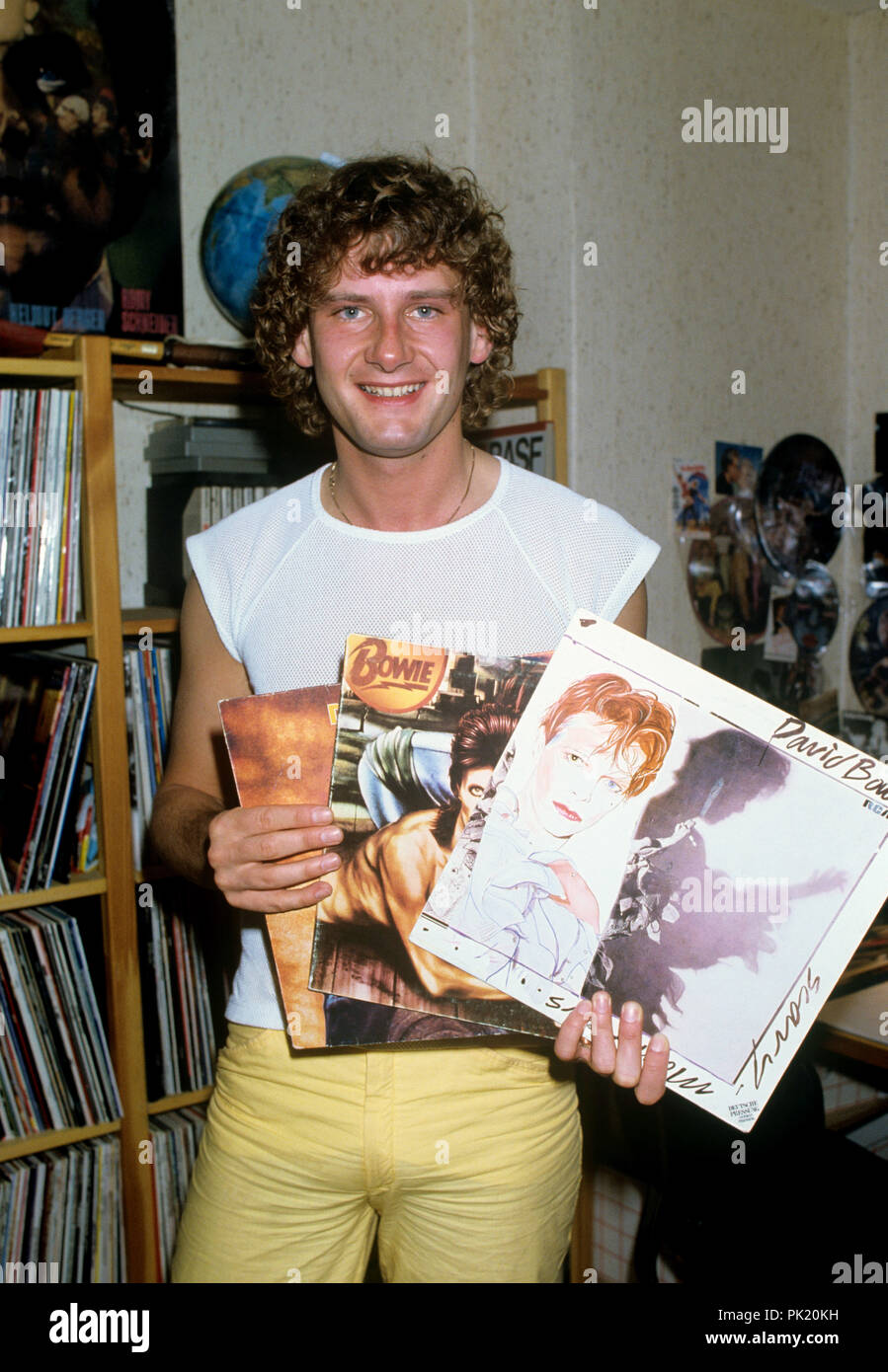 Peter Illmann in April 1983 in Munich. | usage worldwide Stock Photo ...