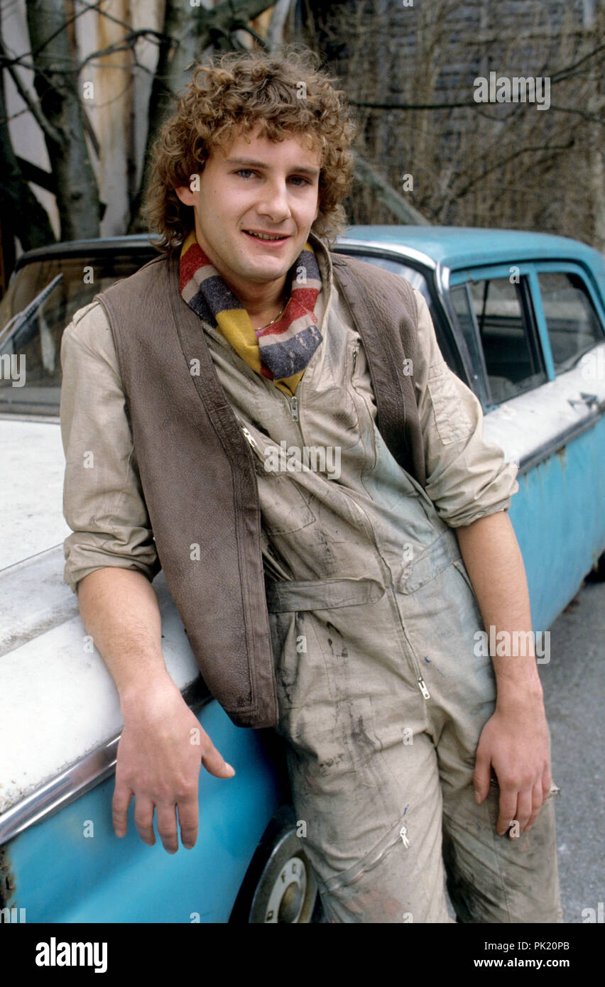 Peter Illmann in April 1983 in Munich. | usage worldwide Stock Photo ...