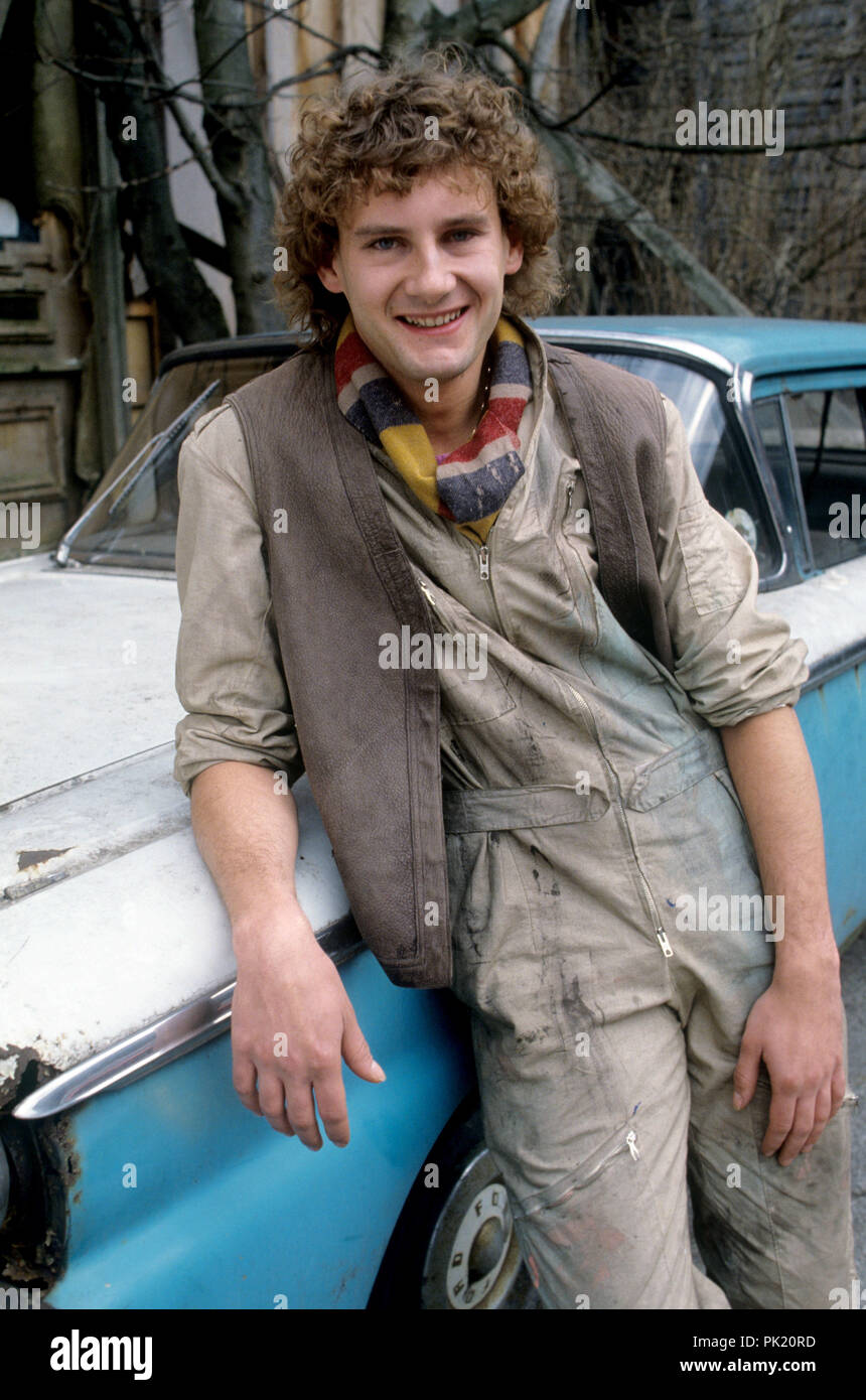 Peter Illmann in April 1983 in Munich. | usage worldwide Stock Photo ...