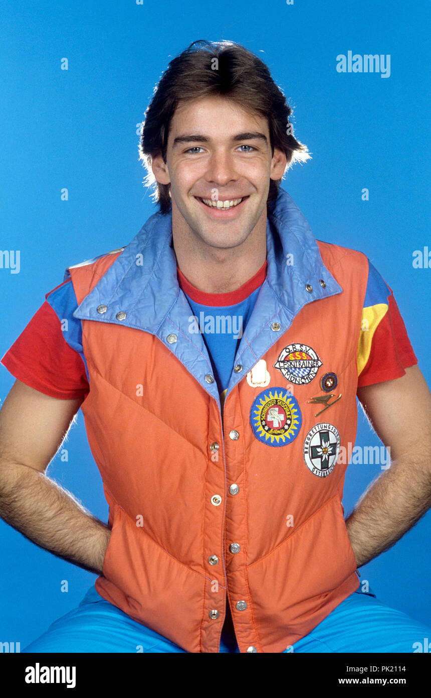Sascha Hehn in January 1982. | usage worldwide Stock Photo - Alamy