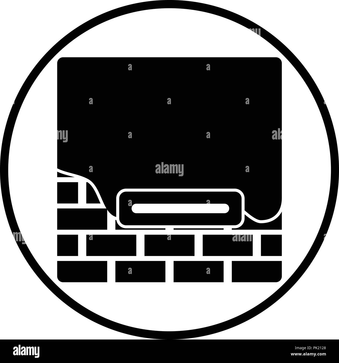 Vector single brick texture hi-res stock photography and images - Alamy