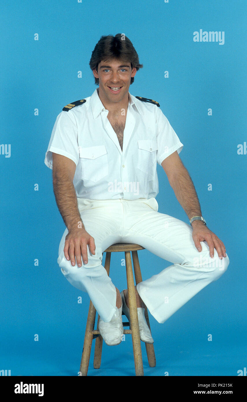 Sascha Hehn in January 1982. | usage worldwide Stock Photo - Alamy