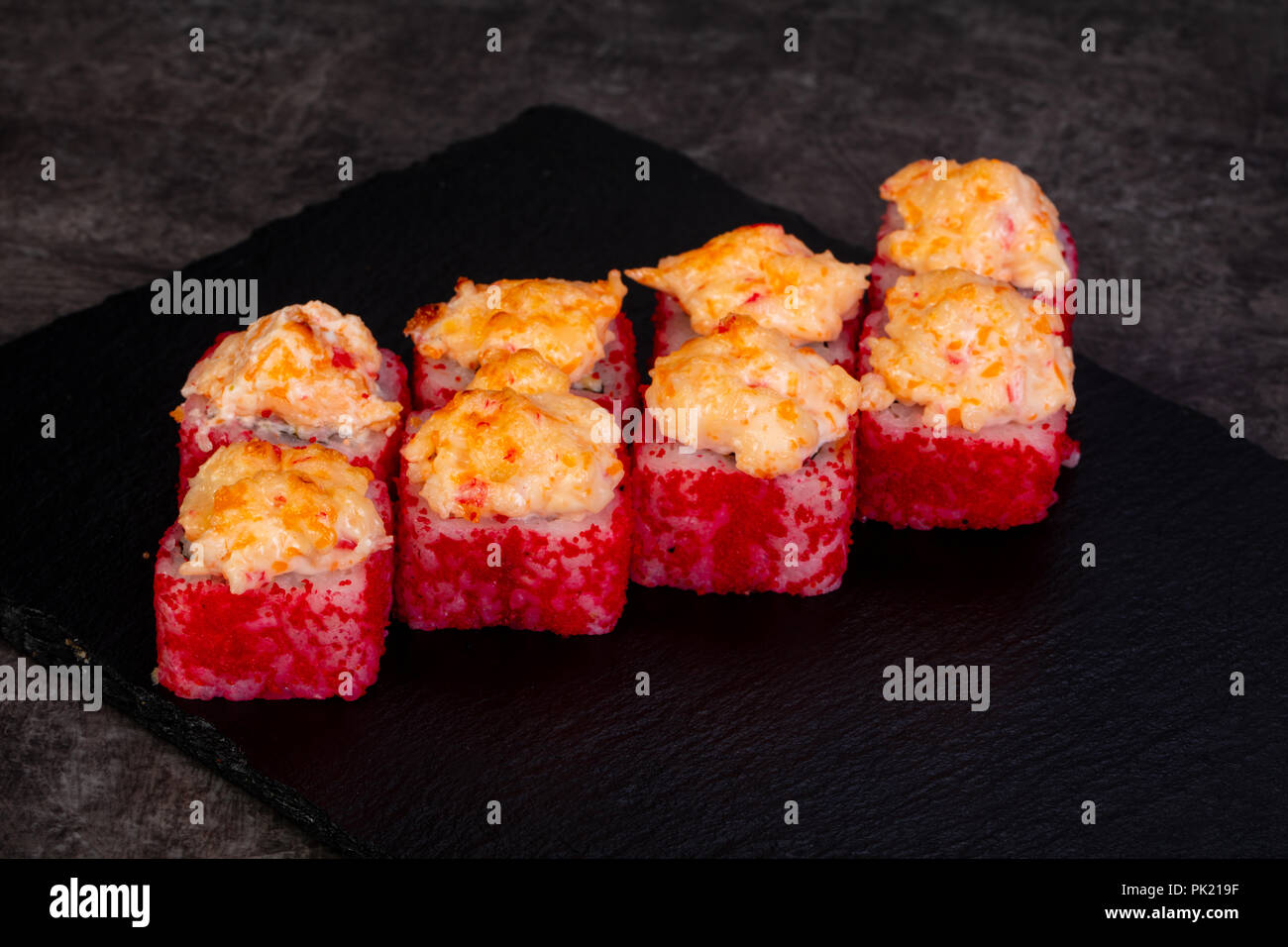 Japanese baked roll with rice Stock Photo - Alamy