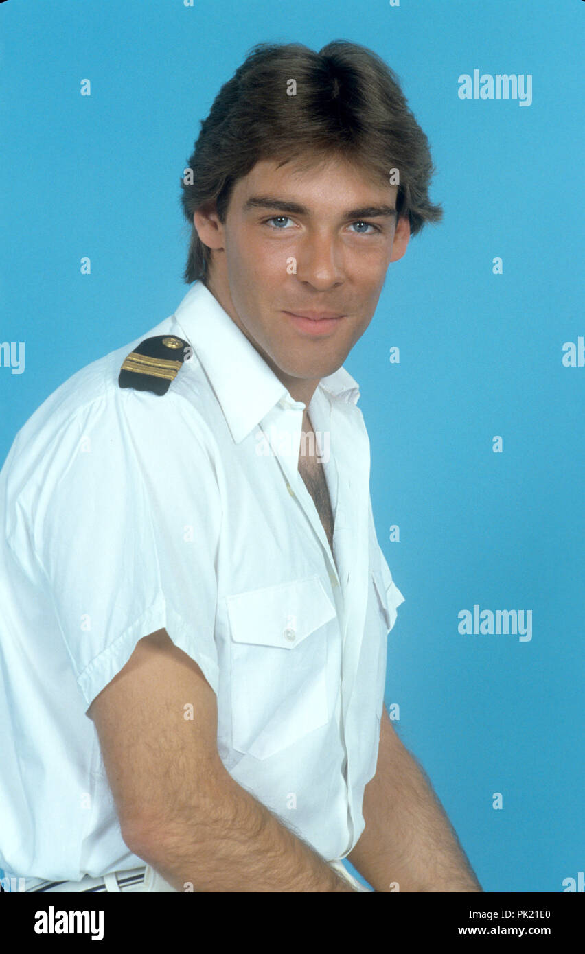 Sascha Hehn in January 1982. | usage worldwide Stock Photo - Alamy