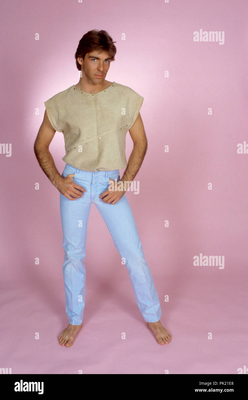 Sascha Hehn in January 1982. | usage worldwide Stock Photo - Alamy