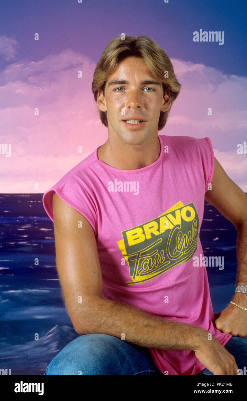 Sascha Hehn on 24.08.1983 in München / Munich. | usage worldwide Stock ...