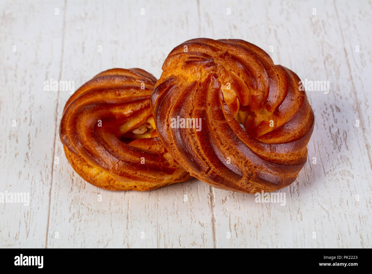 Sweet tastu bun with jam Stock Photo - Alamy