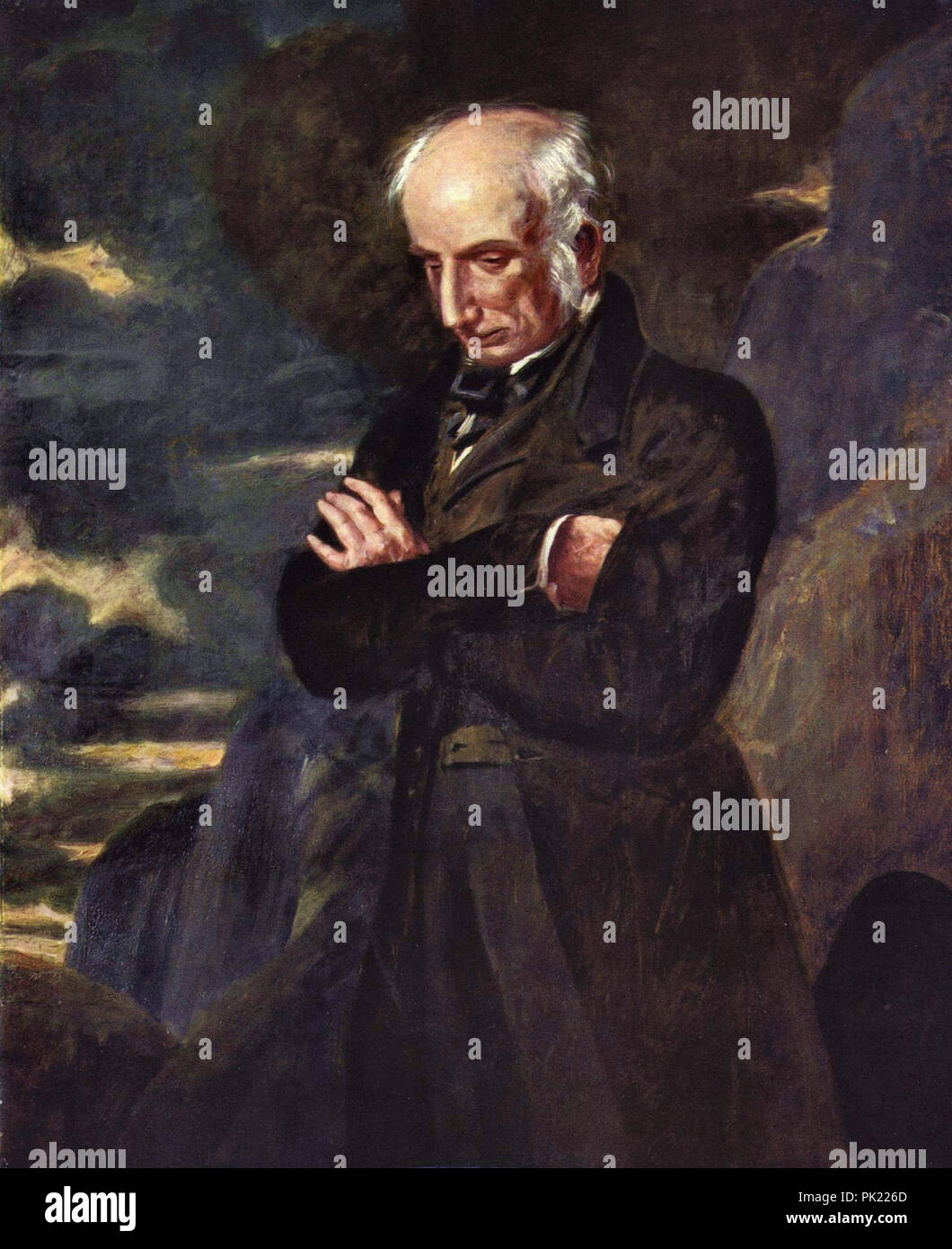 Haydon Benjamin Robert - Wordsworth on Helvellyn Stock Photo - Alamy