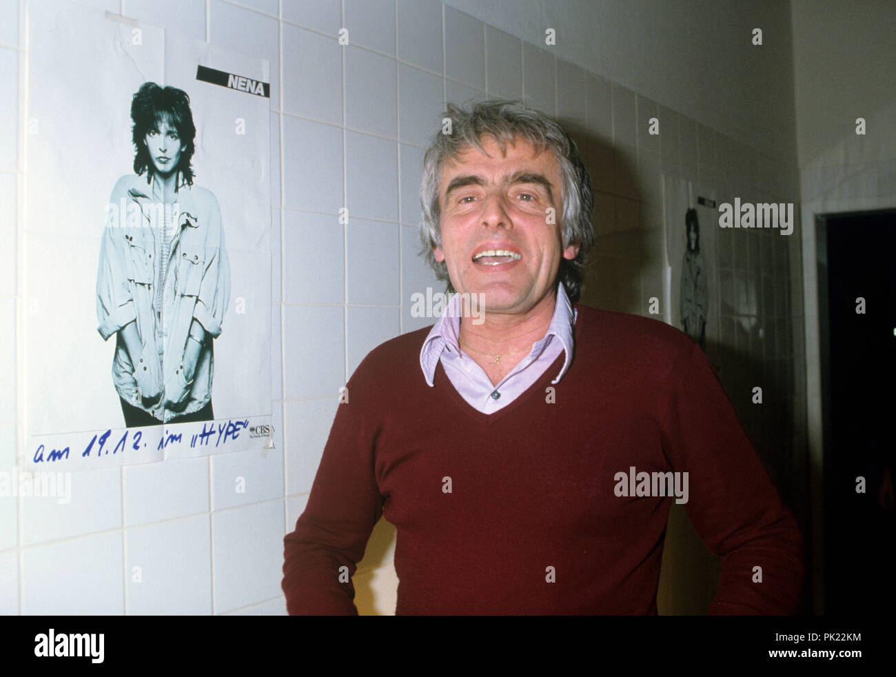Nena ( her father Alfons Kerner) in December 1982. | usage worldwide ...
