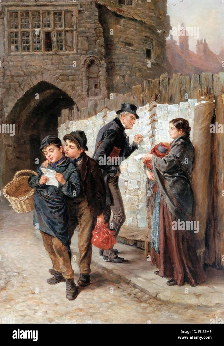 Hedley Ralph - the Ballad Seller Stock Photo - Alamy